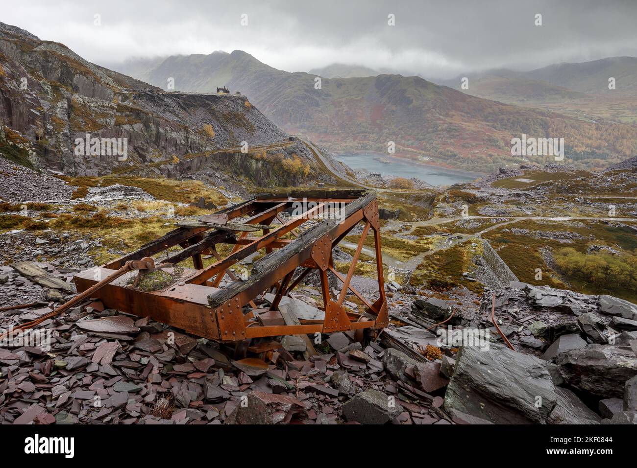 Dinorwic Slate Quarry Stock Photo - Alamy
