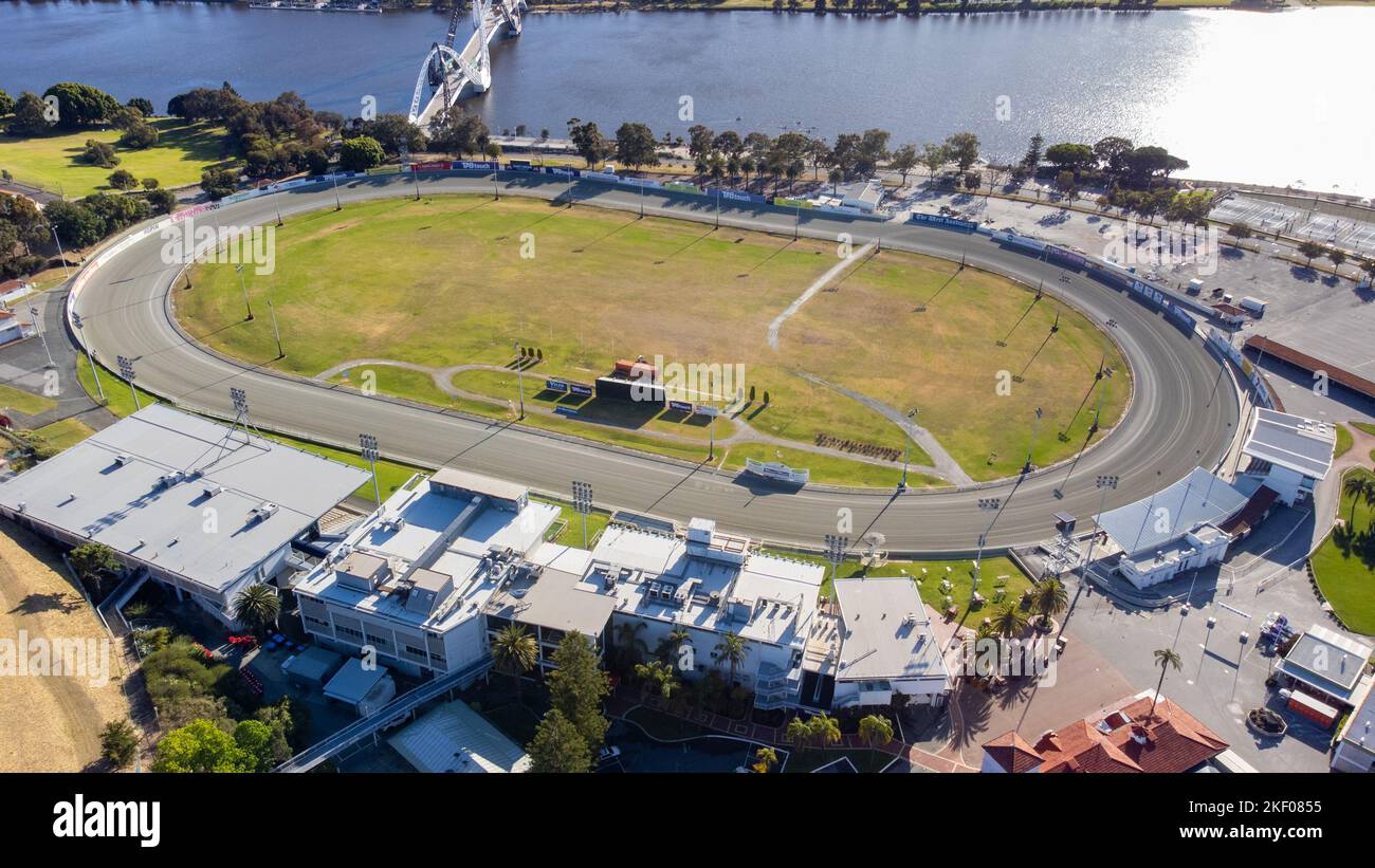 Gloucester Park, horse racing track, Perth, Australia Stock Photo - Alamy