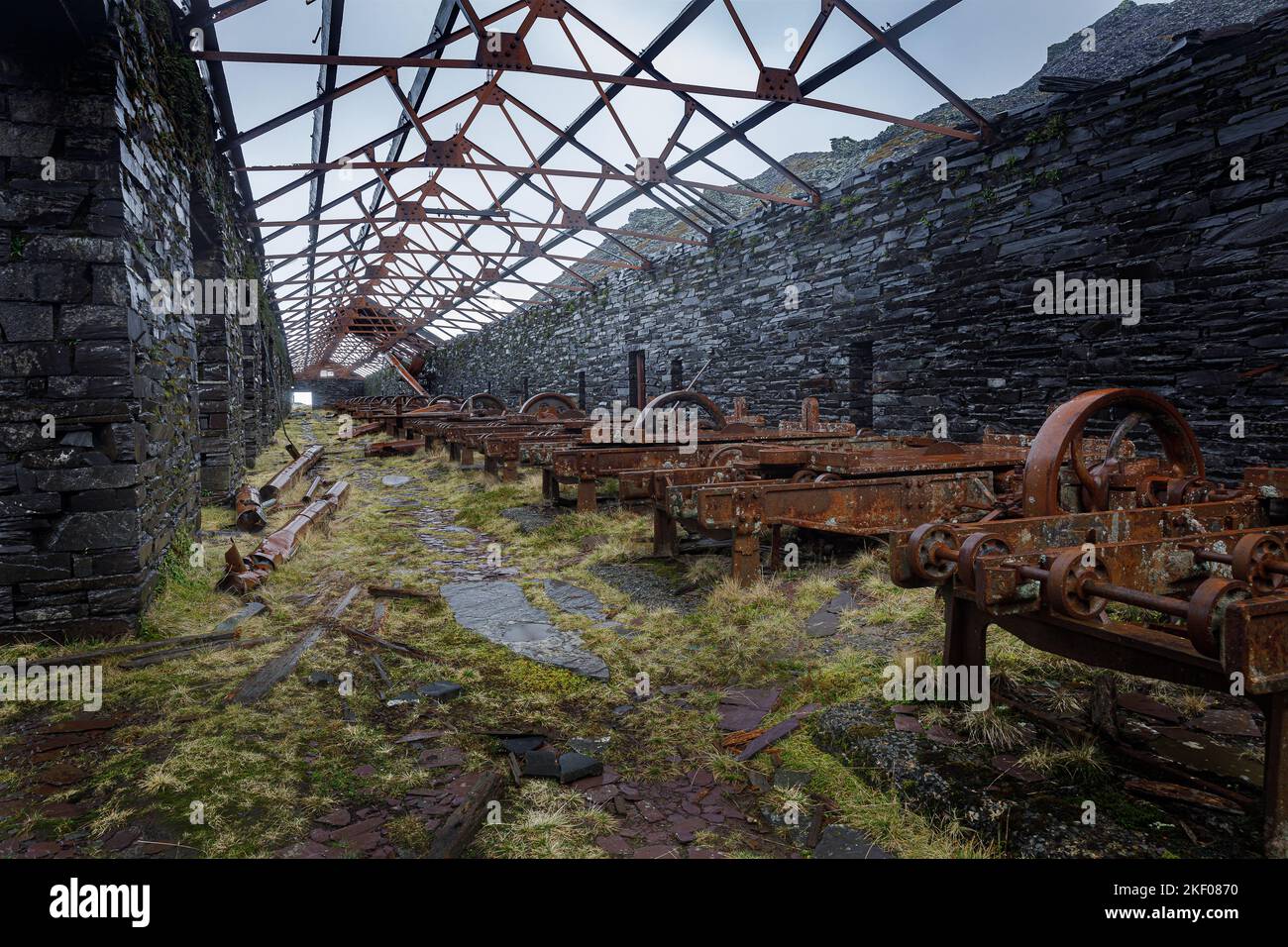 Dinorwic Slate Quarry Stock Photo - Alamy