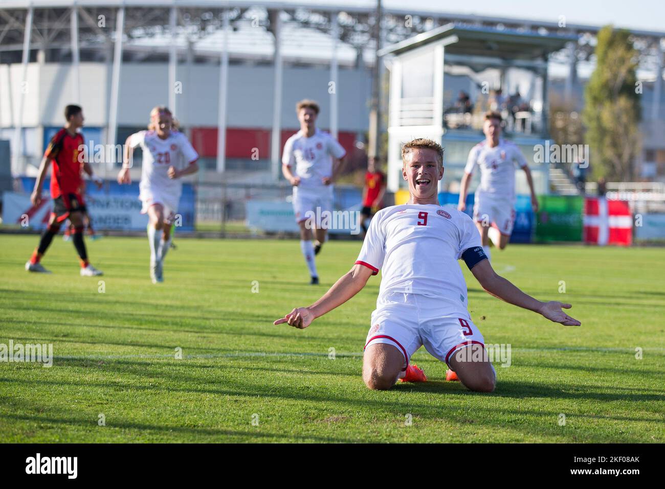 Bucharest, Romania, 1st November 2022. Lucas Hogsberg of Denmark ...