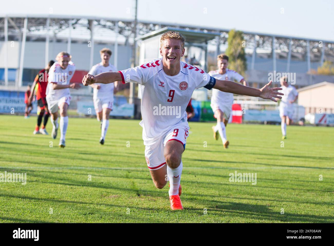 Bucharest, Romania, 1st November 2022. Lucas Hogsberg of Denmark ...