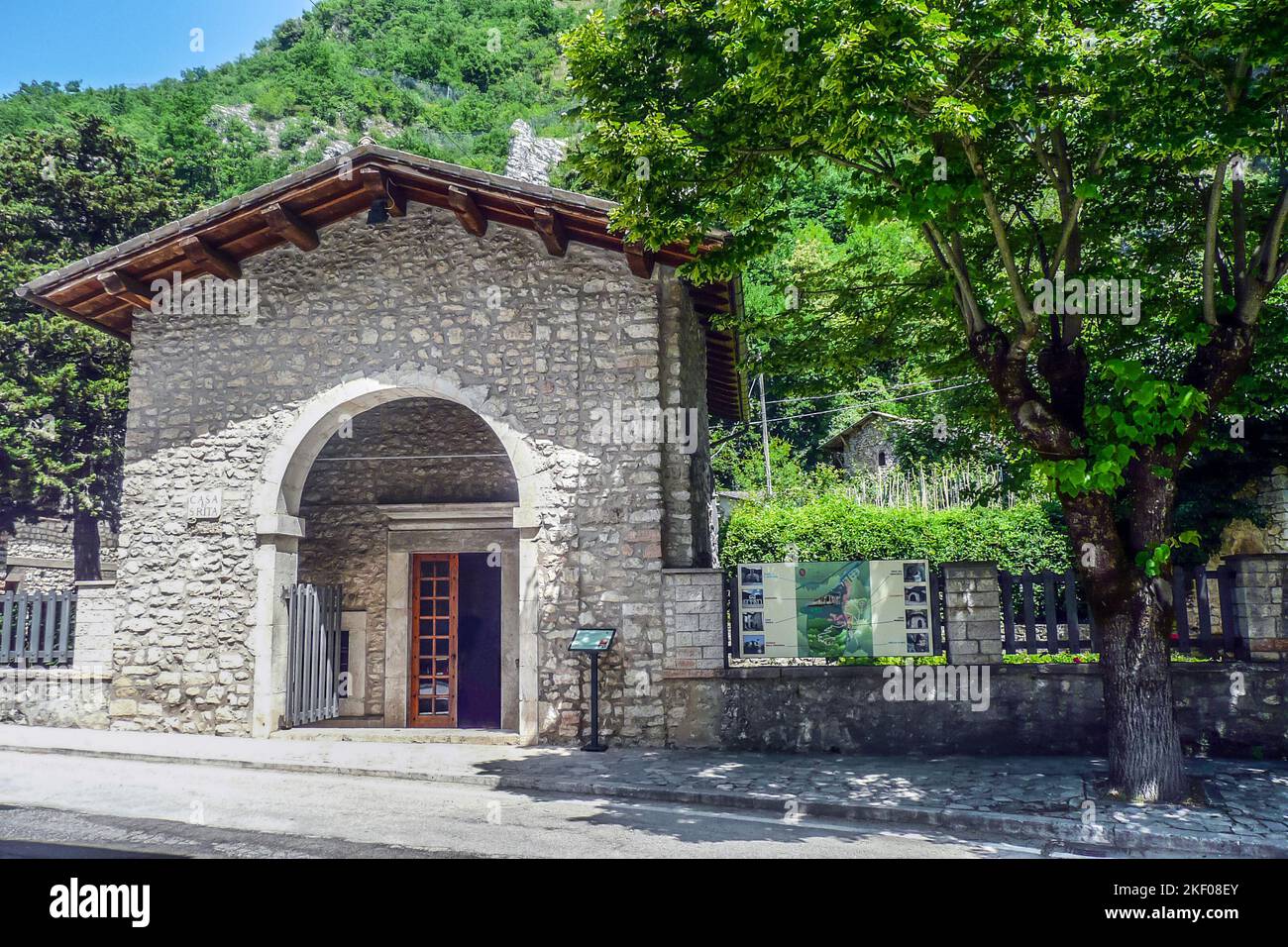 The house of Sainte Rita in Roccaporena Stock Photo - Alamy