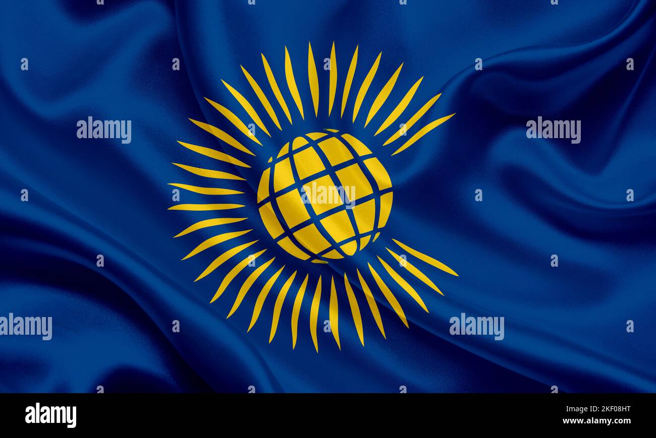 Offical flag of Commonwealth Stock Photo - Alamy