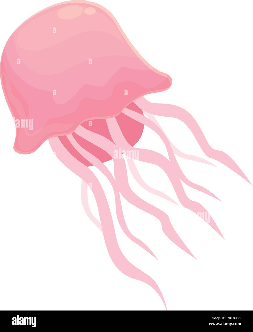 Jellyfish icon cartoon vector. Travel beach. Filipino tourism Stock ...