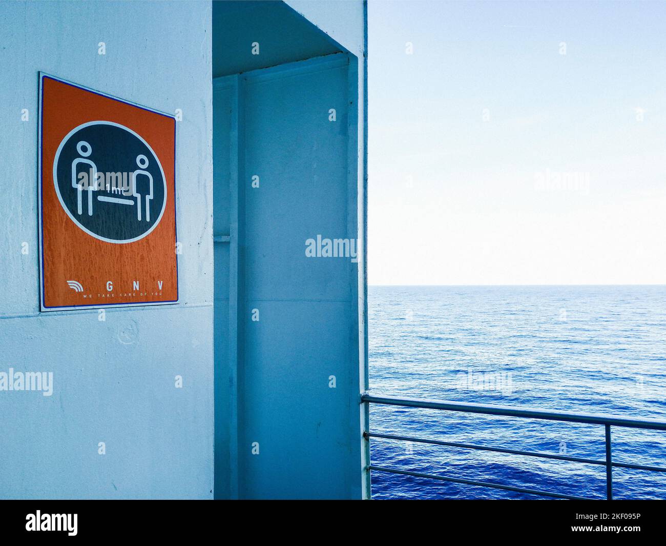 Mediterranean, GNV ferry from Genoa to Tangier Stock Photo - Alamy