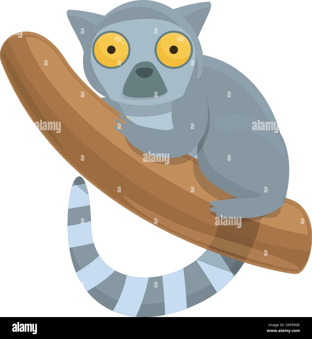 Lemur icon cartoon vector. Philippines travel. Landmark day Stock ...