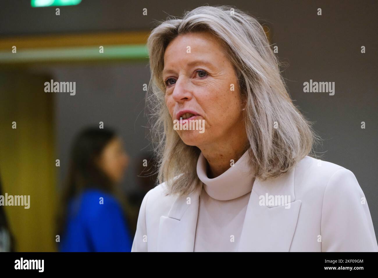 Netherlands minister of defense kajsa ollongren hi-res stock ...