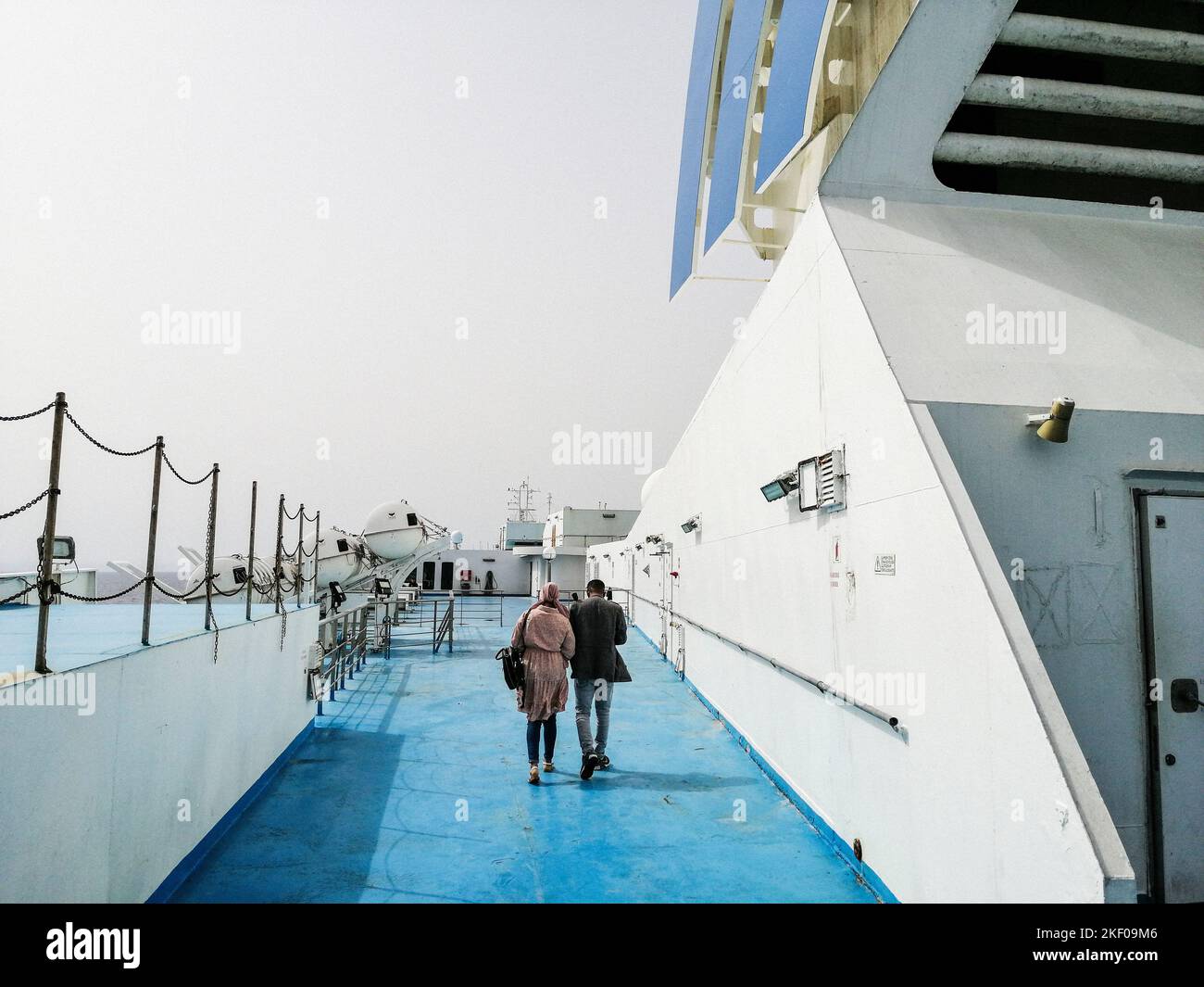Mediterranean, GNV ferry from Genoa to Tangier Stock Photo - Alamy