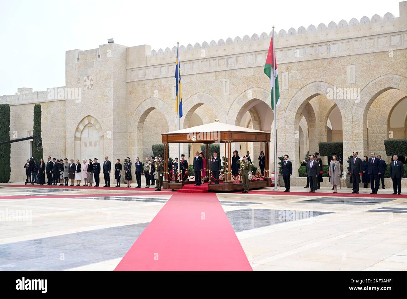 H.M. Queen Silvia, H.M. King Carl XVI Gustaf, H.M. King Abdullah II and ... H.M. Queen Silvia, H.M. King Carl XVI Gustaf, H.M. King Abdullah II and ...