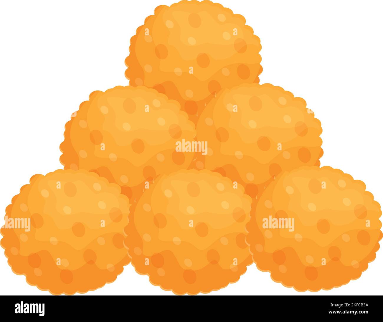 Croquetas dish Stock Vector Images - Alamy