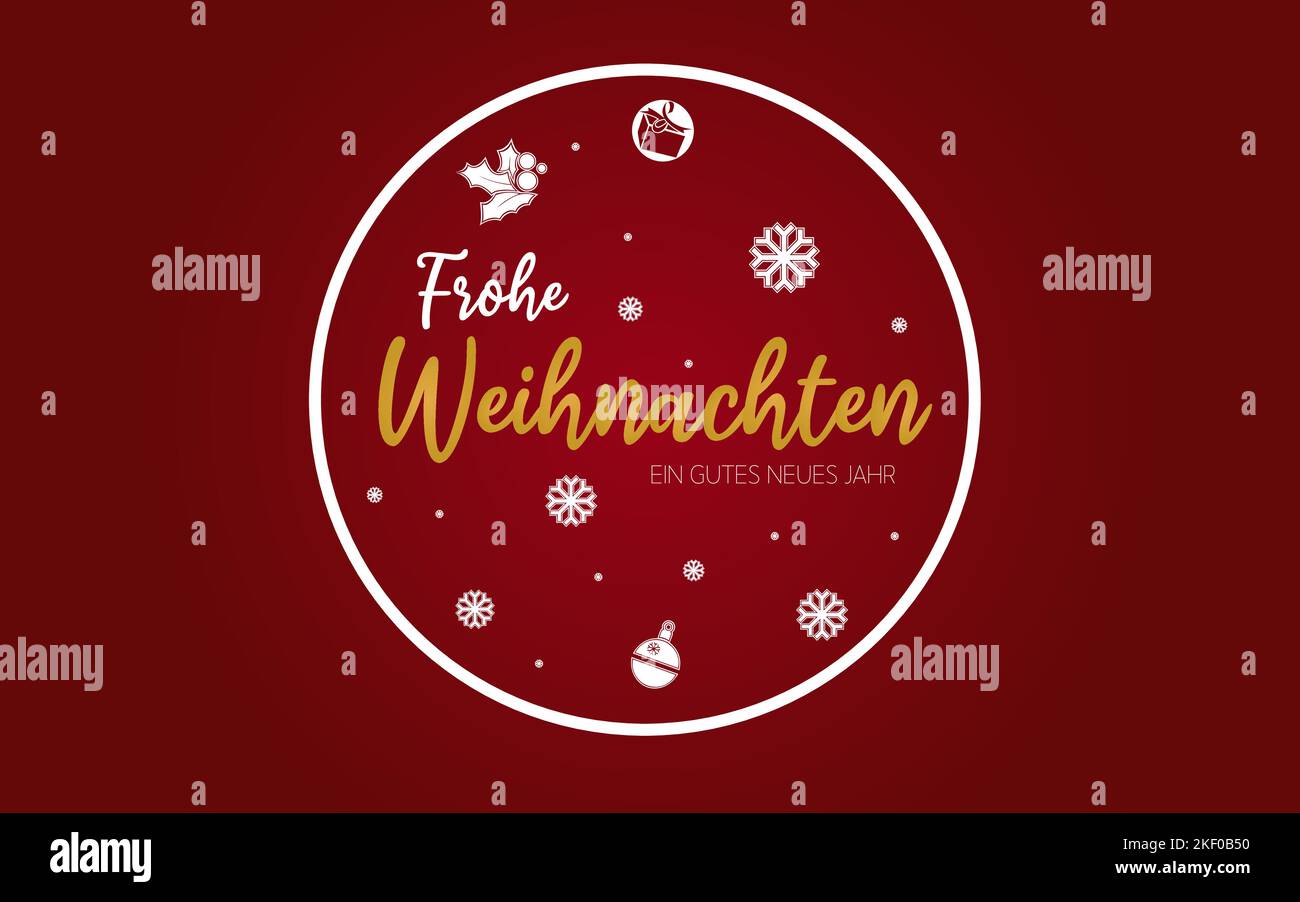 Frohe weihnachten vector vectors Stock Vector Images - Alamy
