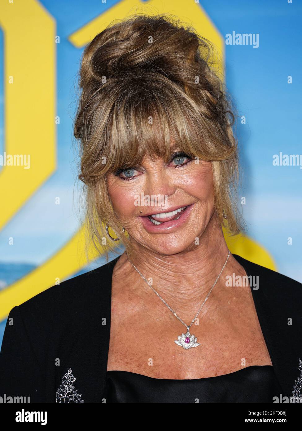 LOS ANGELES, CALIFORNIA, USA - NOVEMBER 14: Goldie Hawn arrives at the ...