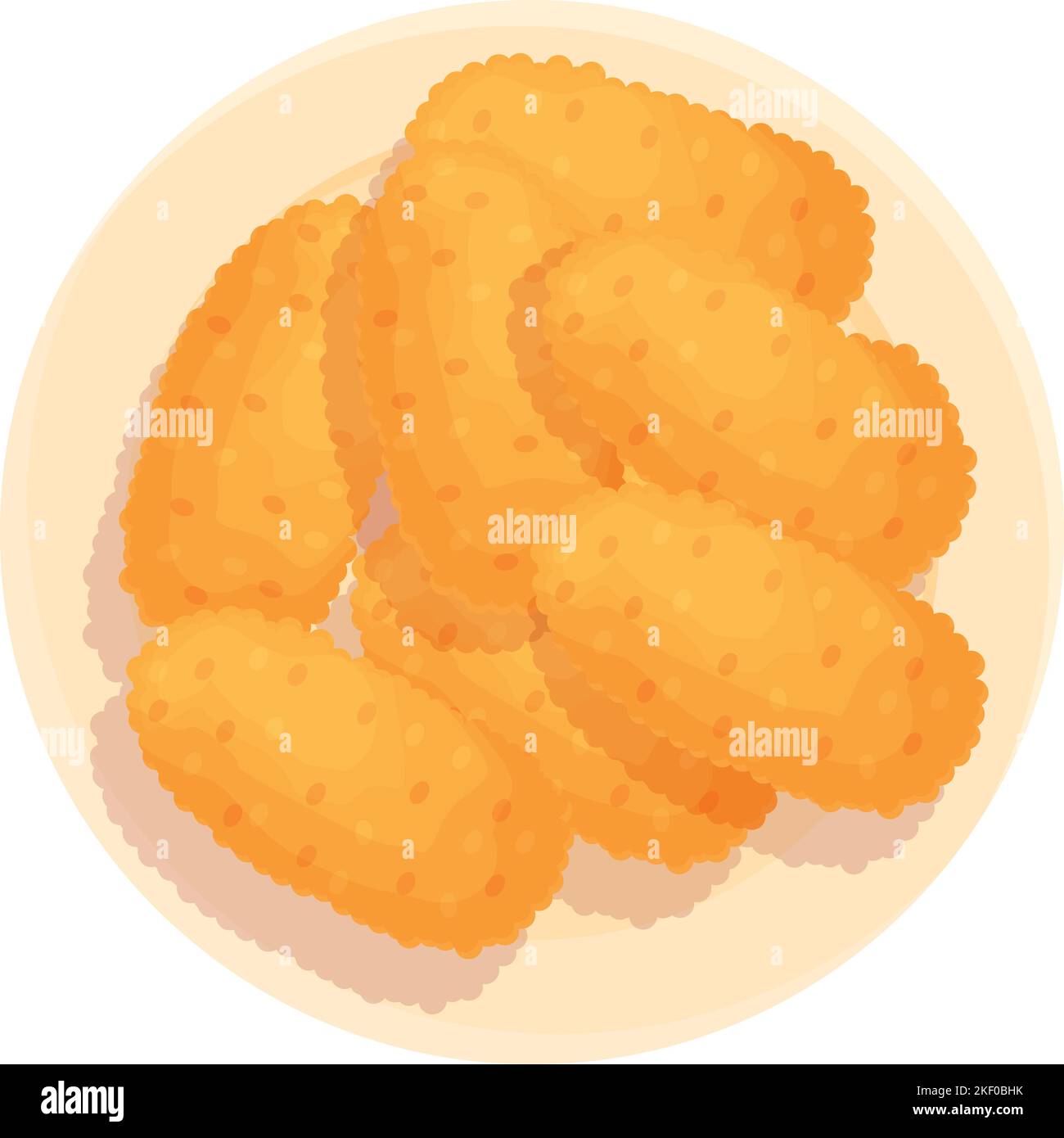 Snack food icon cartoon vector. Potato meal. Cooking arancini Stock ...