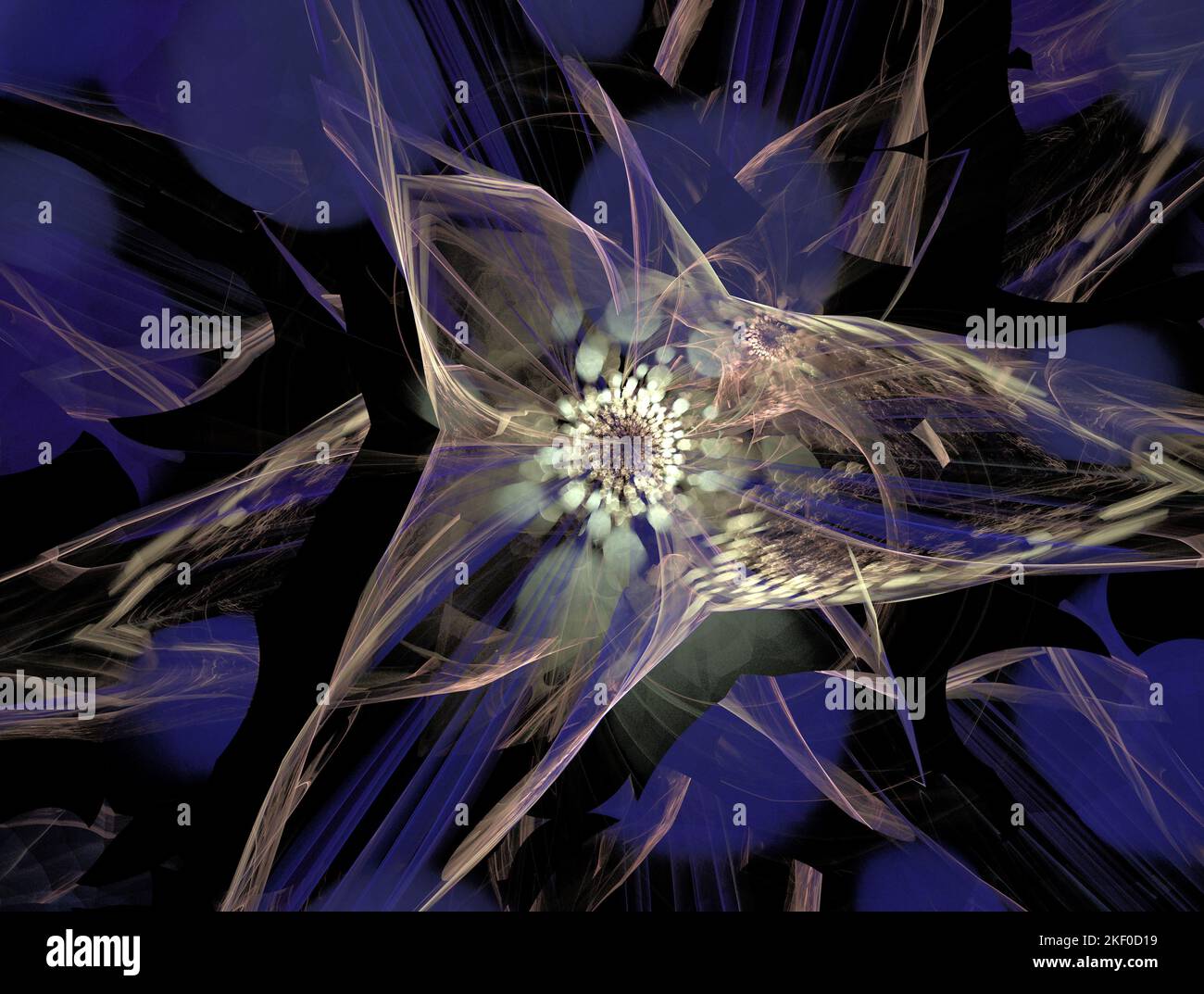 Imaginatory lush fractal texture image abstract background Stock Photo ...