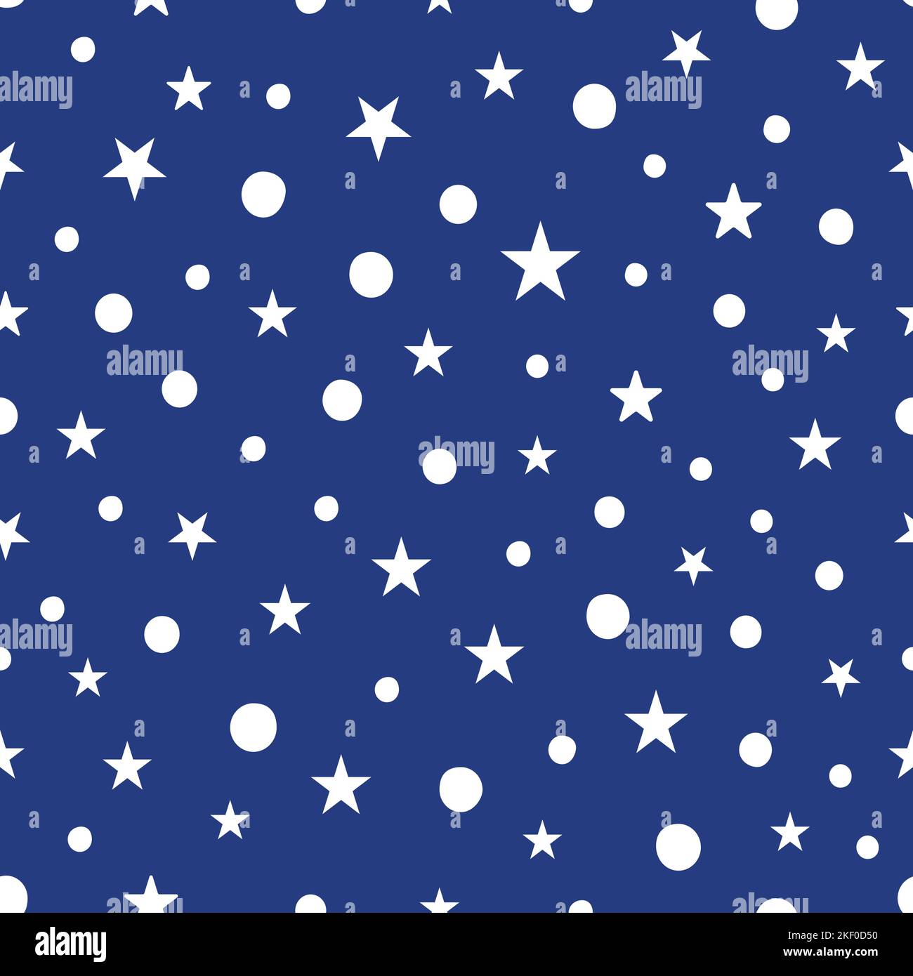 Hanukkah stars and dots repeat pattern background design Stock Vector ...