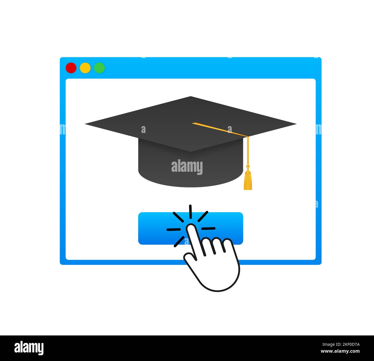 Internet education. Book icon. E-learning resources. Vector stock illustration Stock Vector ...