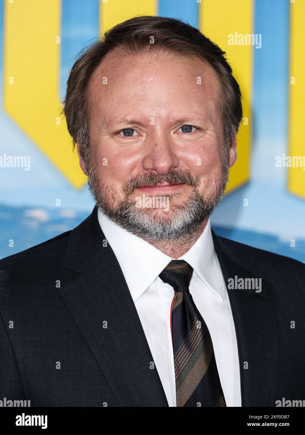 Rian Johnson arrives at the US Premiere Of Netflix's 'Glass Onion: A ...
