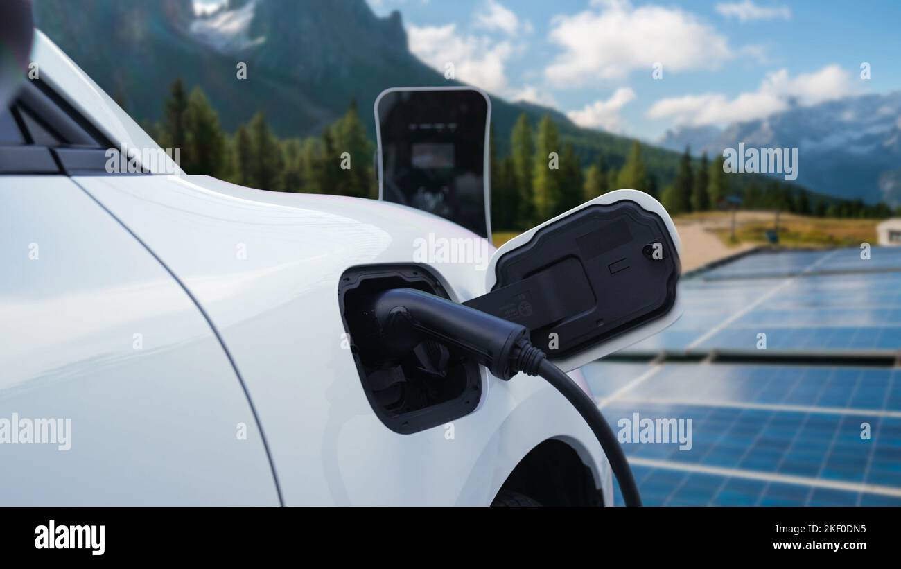 Concept of progressive future renewable and clean energy technology by ...