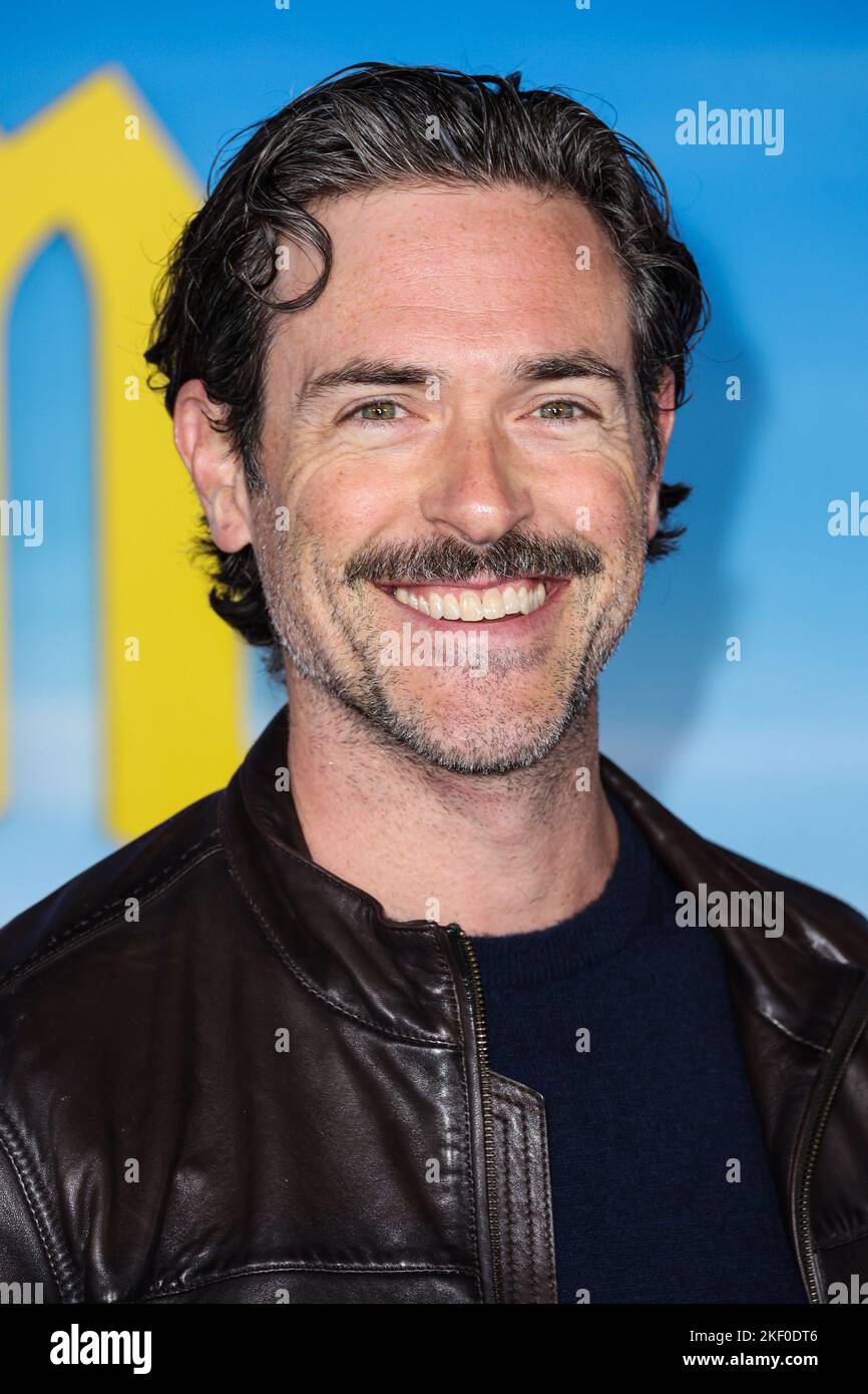 Brendan Hines arrives at the US Premiere Of Netflix's 'Glass Onion: A ...