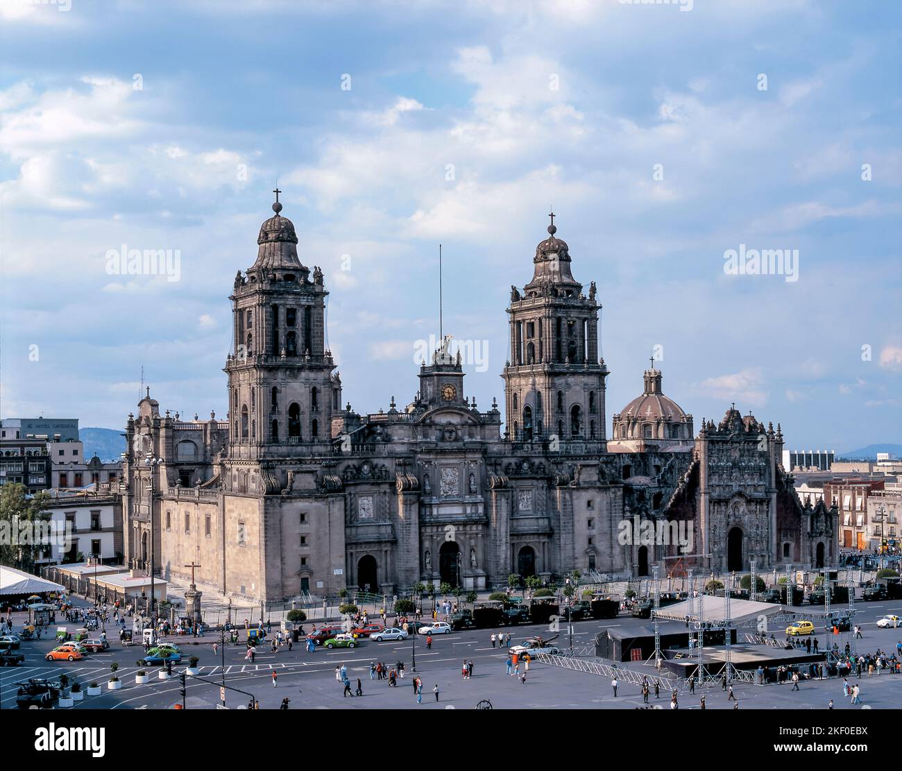 Metropolitan Cathedral of Mexico City, Mexico Stock Photo - Alamy