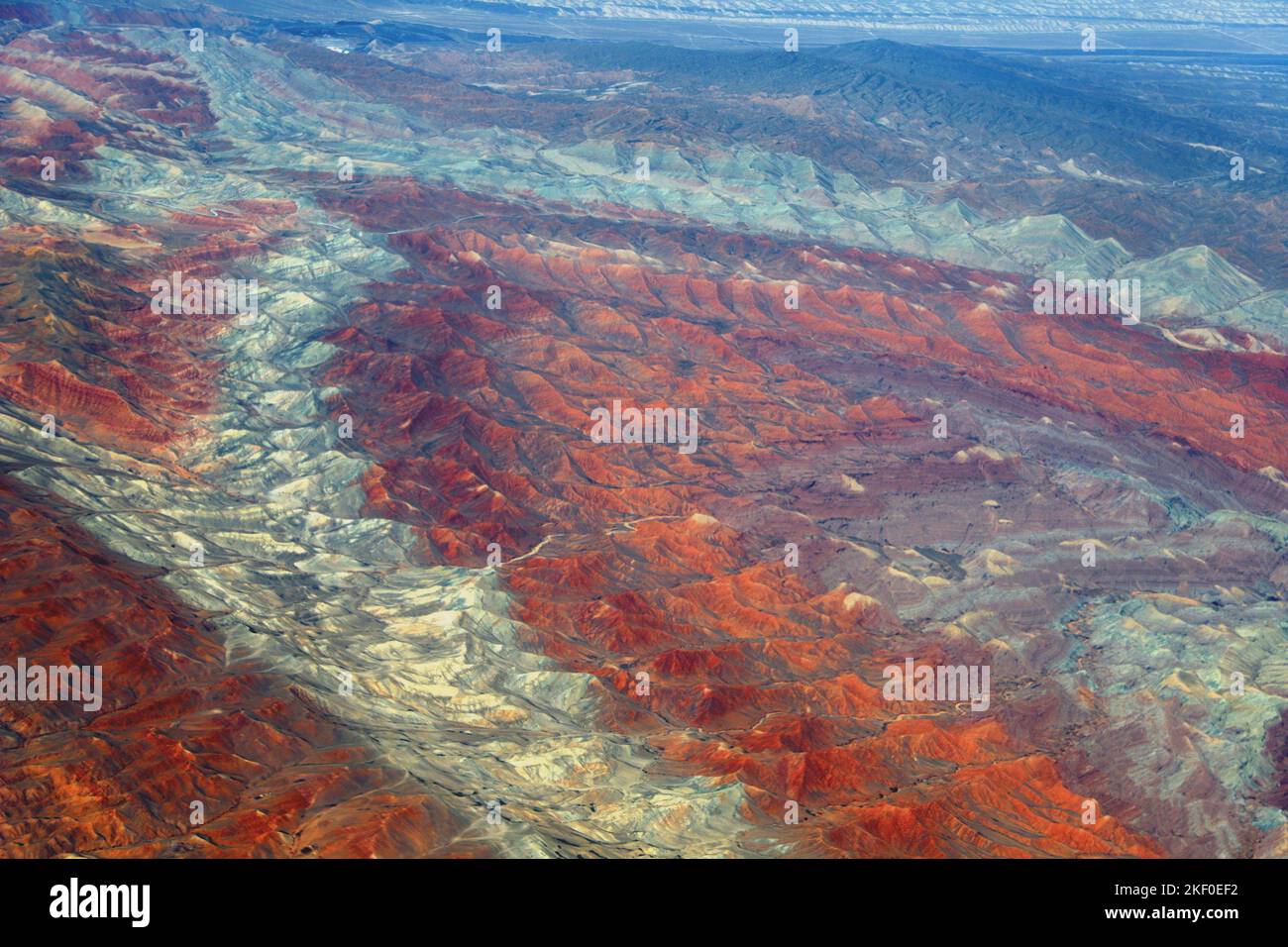 Aerial photos show the beautiful scenery of Bailidanxia Scenic Byway in ...