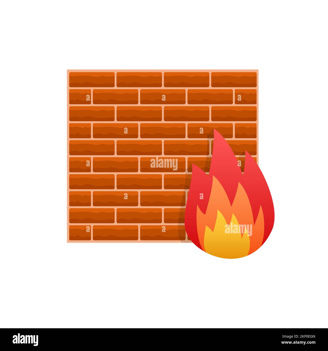 Firewall Icon Internet Security Vector Stock Illustration Stock Vector Image And Art Alamy
