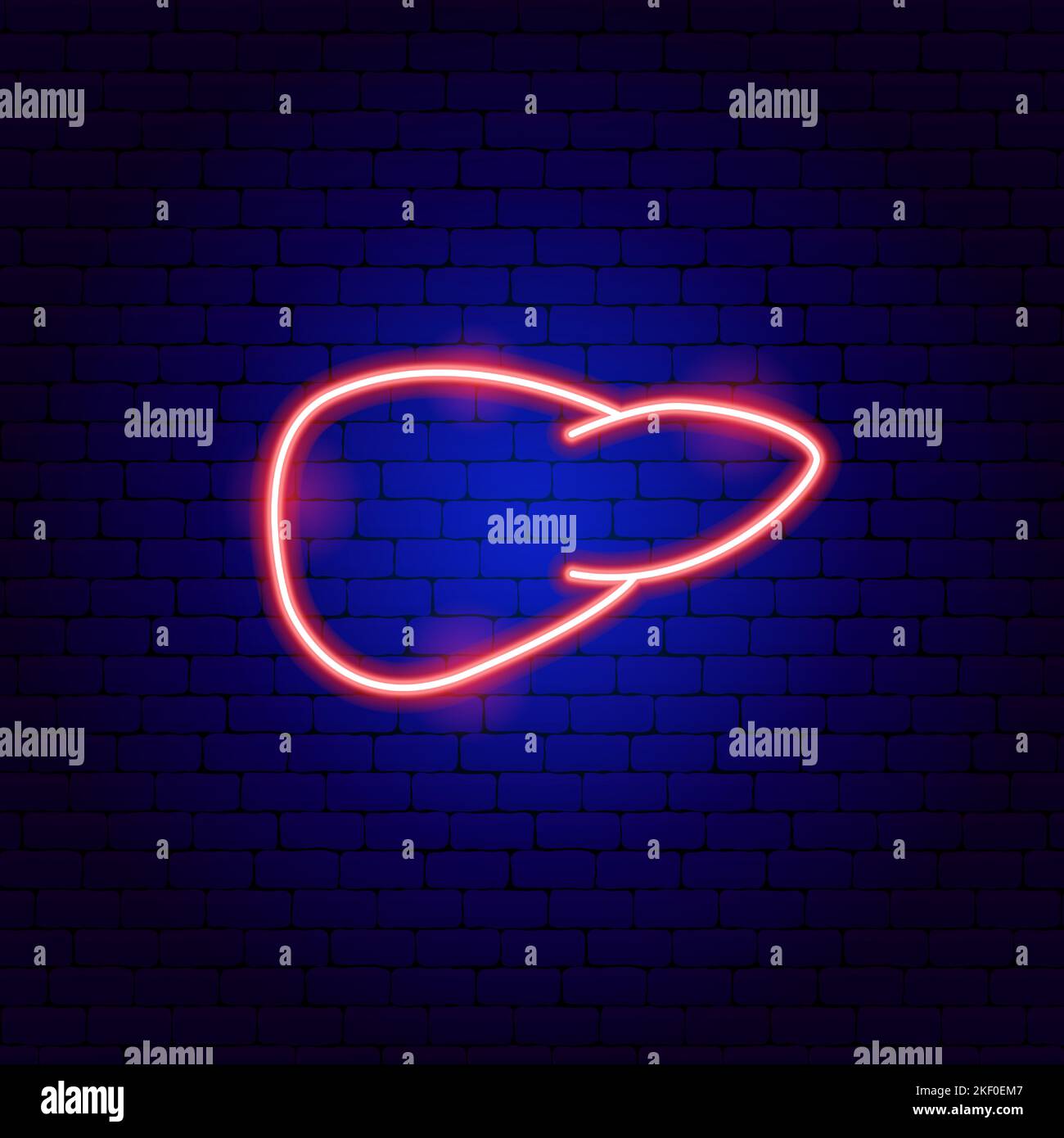 Liver Neon Sign Stock Vector Image & Art - Alamy