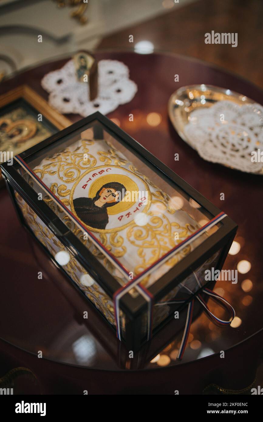 Relics box hi-res stock photography and images - Alamy