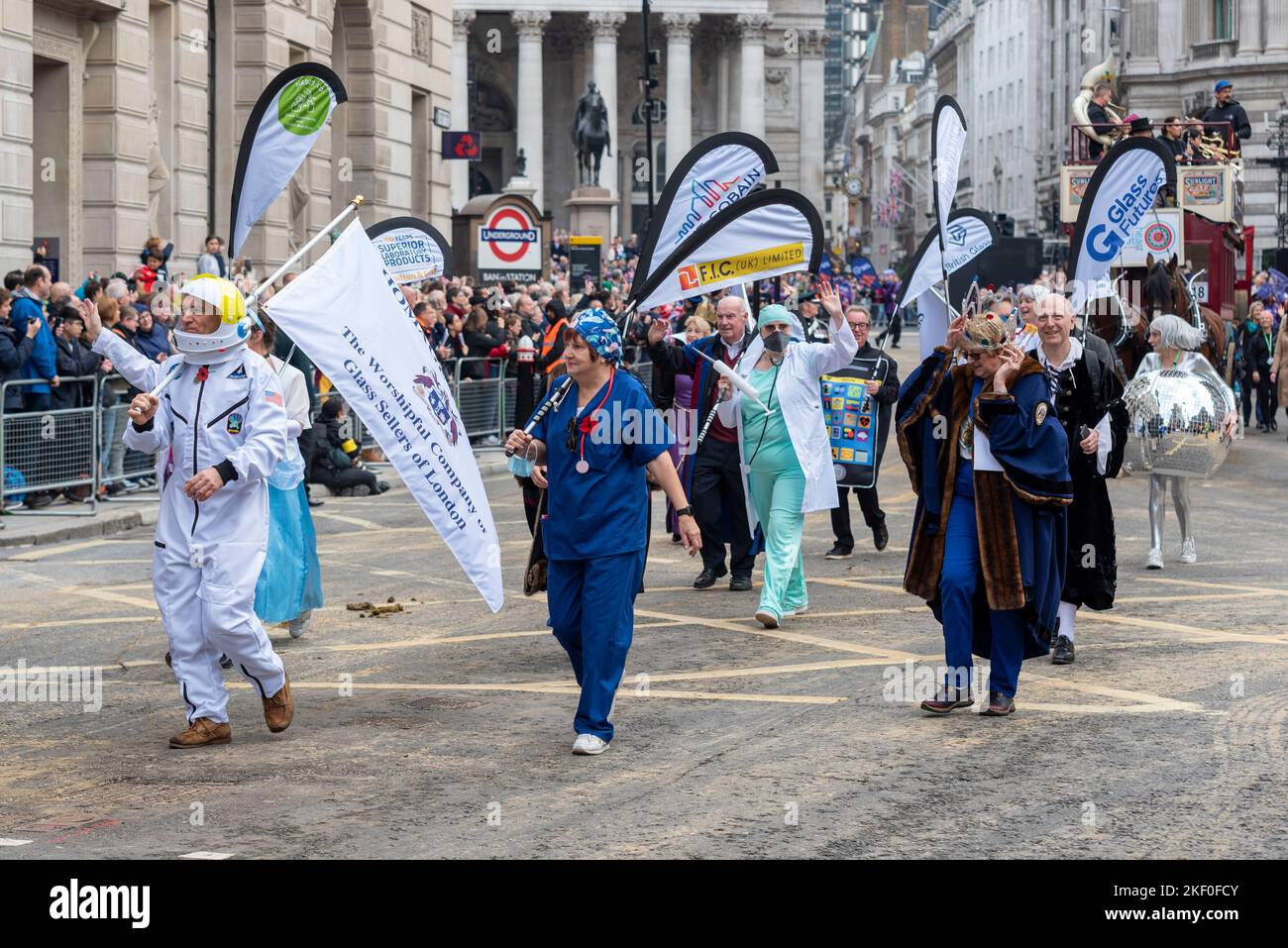 Worshipful Company of Glass Sellers of London at the Lord Mayor's Show ...
