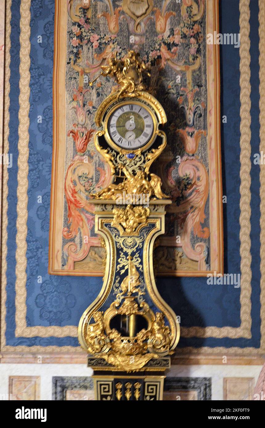Paris, France 03.25.2017: interior of a famous museum of Paris Stock ...
