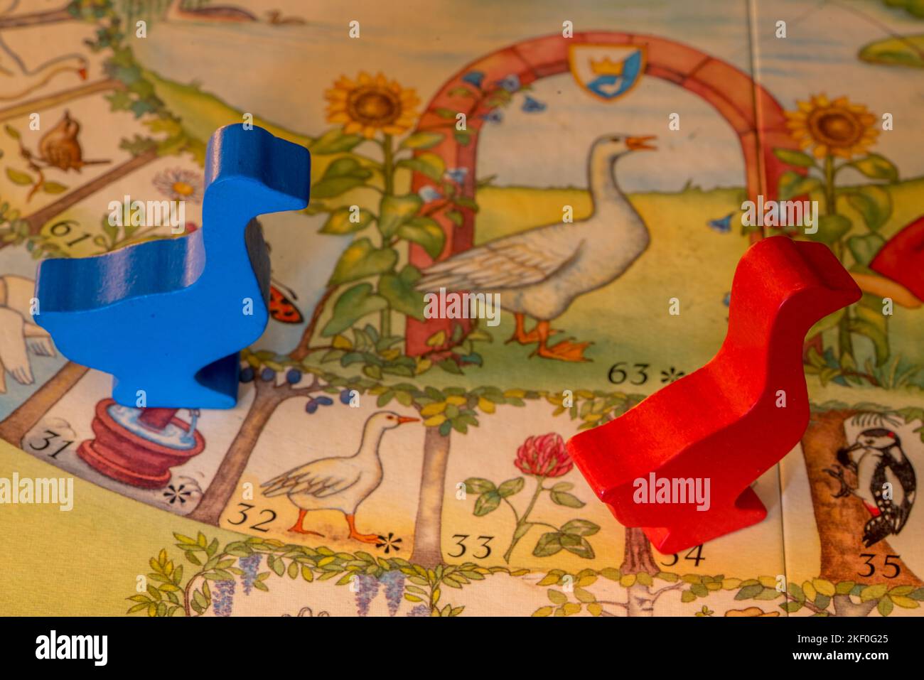 Den Helder, Netherlands. November 2022. The traditional Dutch goose ...