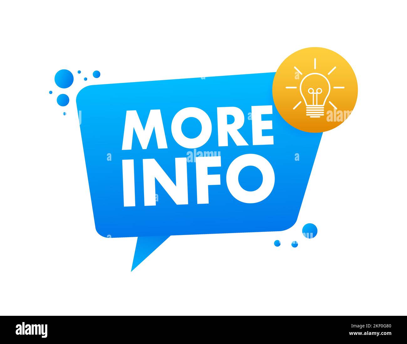 More Info sign, label. Vector stock illustration Stock Vector Image ...