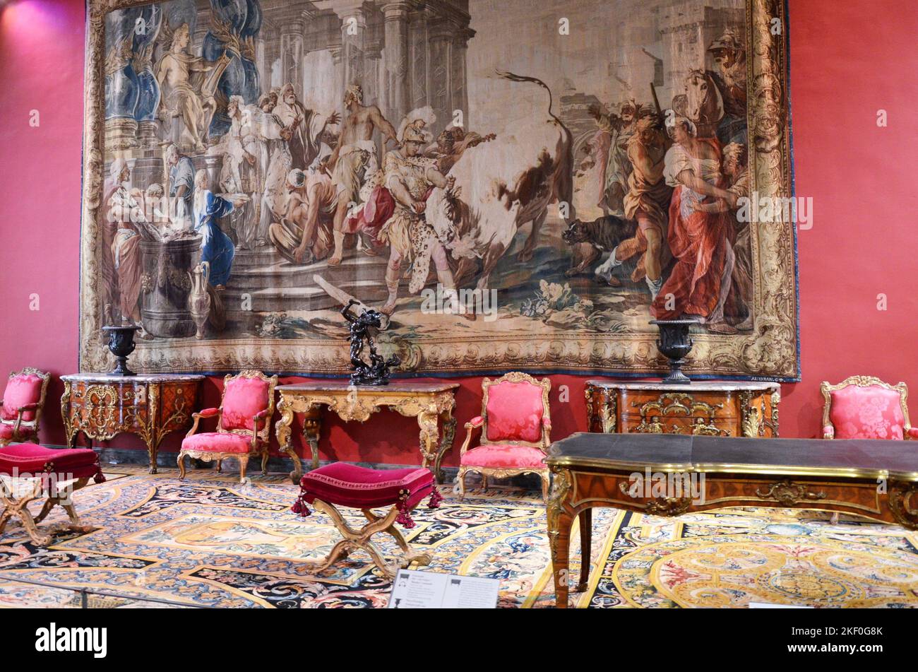 Paris, France 03.25.2017: interior of a famous museum of Paris Stock ...