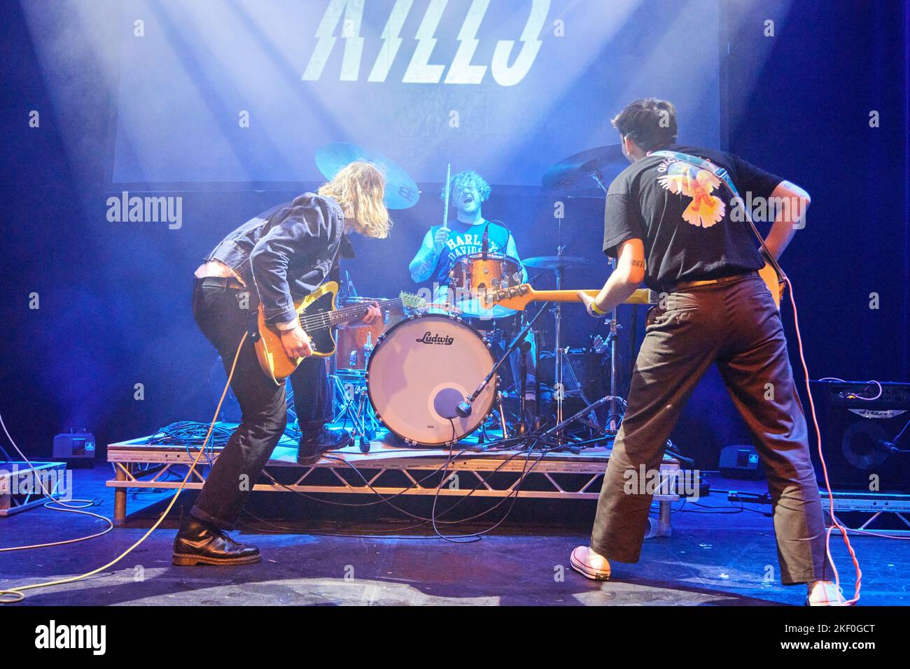 The Rills. Lincoln band play homecoming gig at Lincoln Drill Hall 12 ...