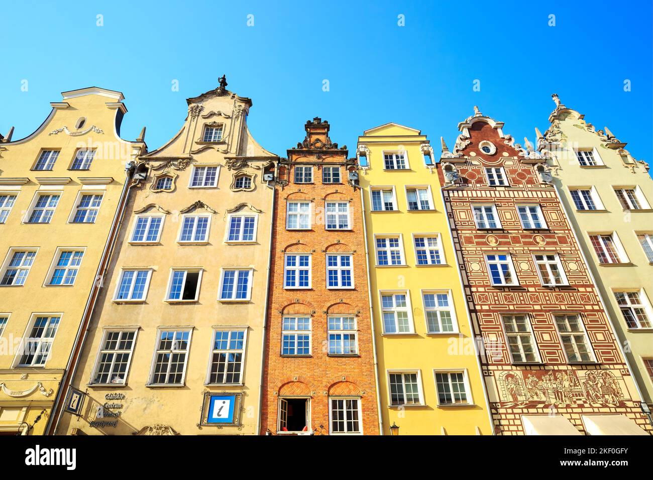 Colorful buildings of Gdansk, Poland Stock Photo - Alamy
