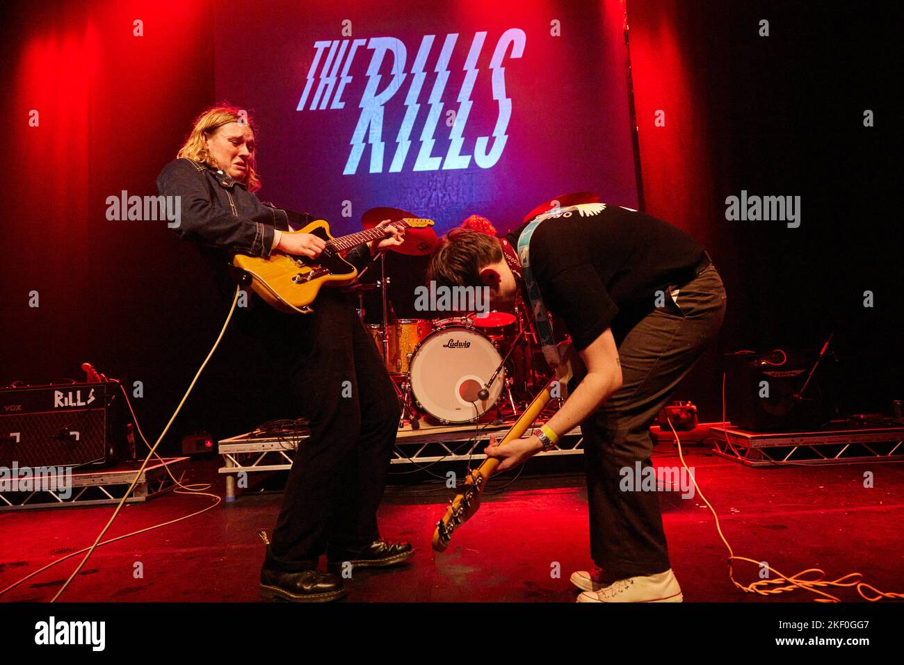 The Rills. Lincoln band play homecoming gig at Lincoln Drill Hall 12 ...