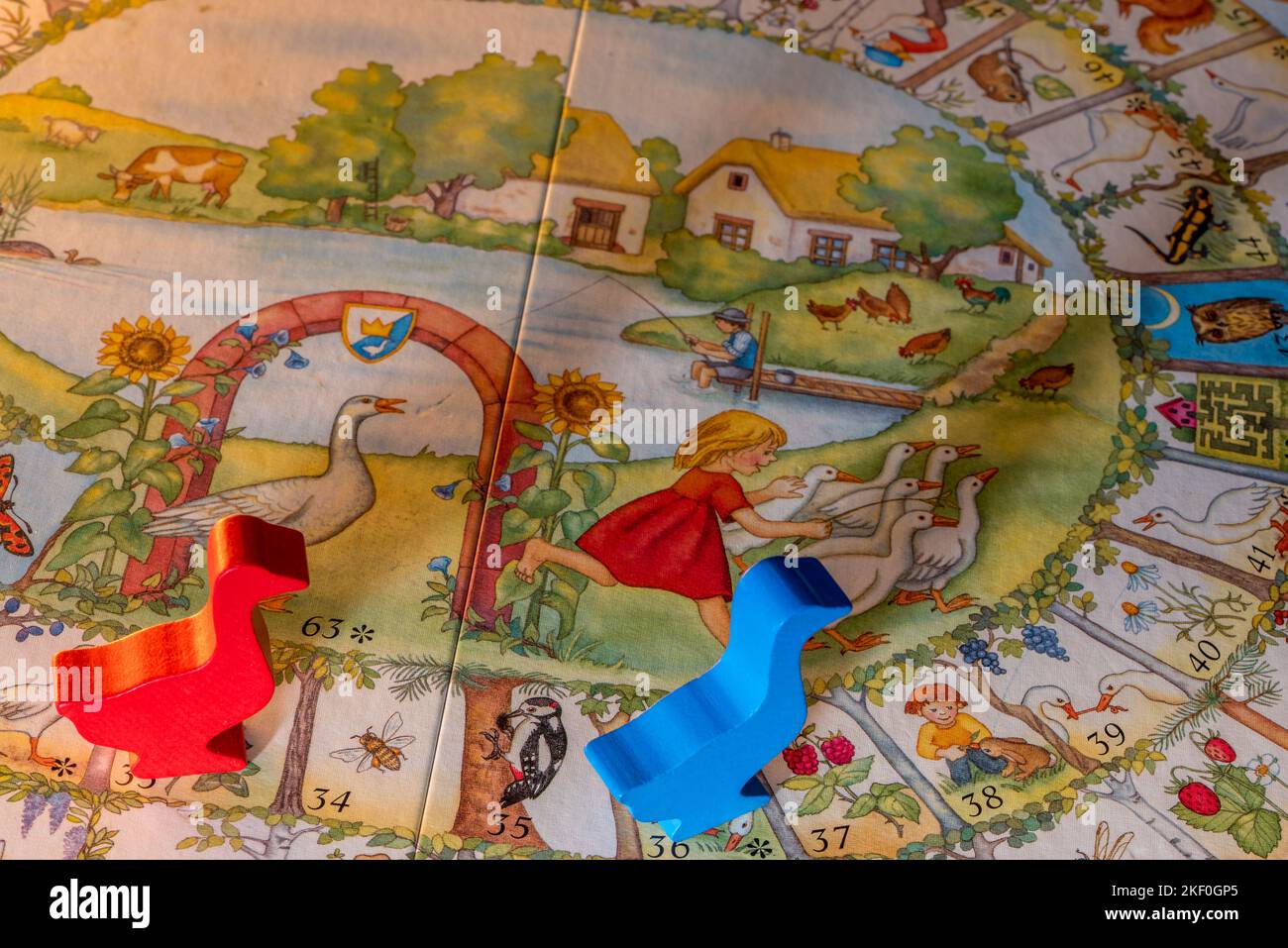 Den Helder, Netherlands. November 2022. The traditional Dutch goose ...