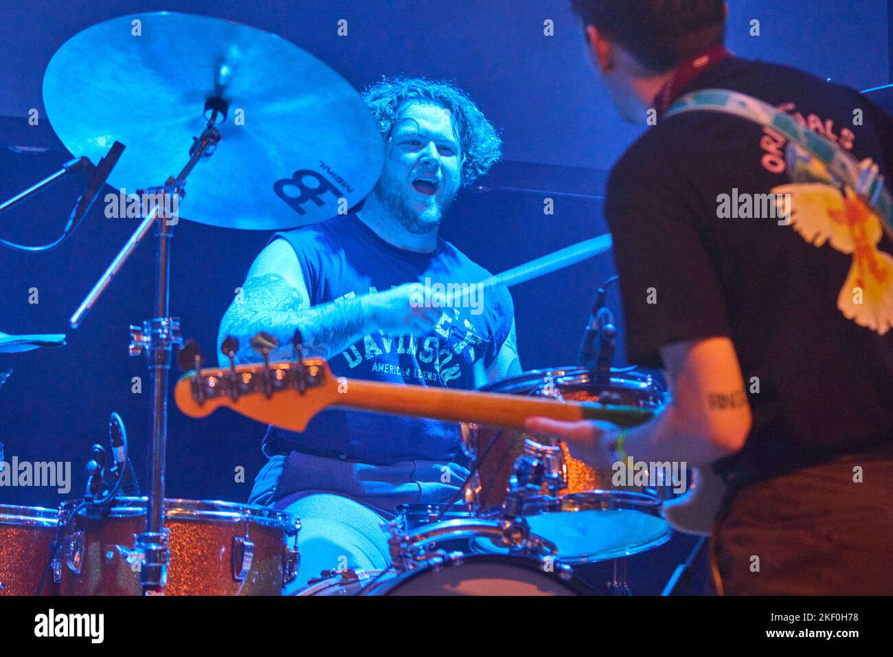 The Rills. Lincoln band play homecoming gig at Lincoln Drill Hall 12 ...