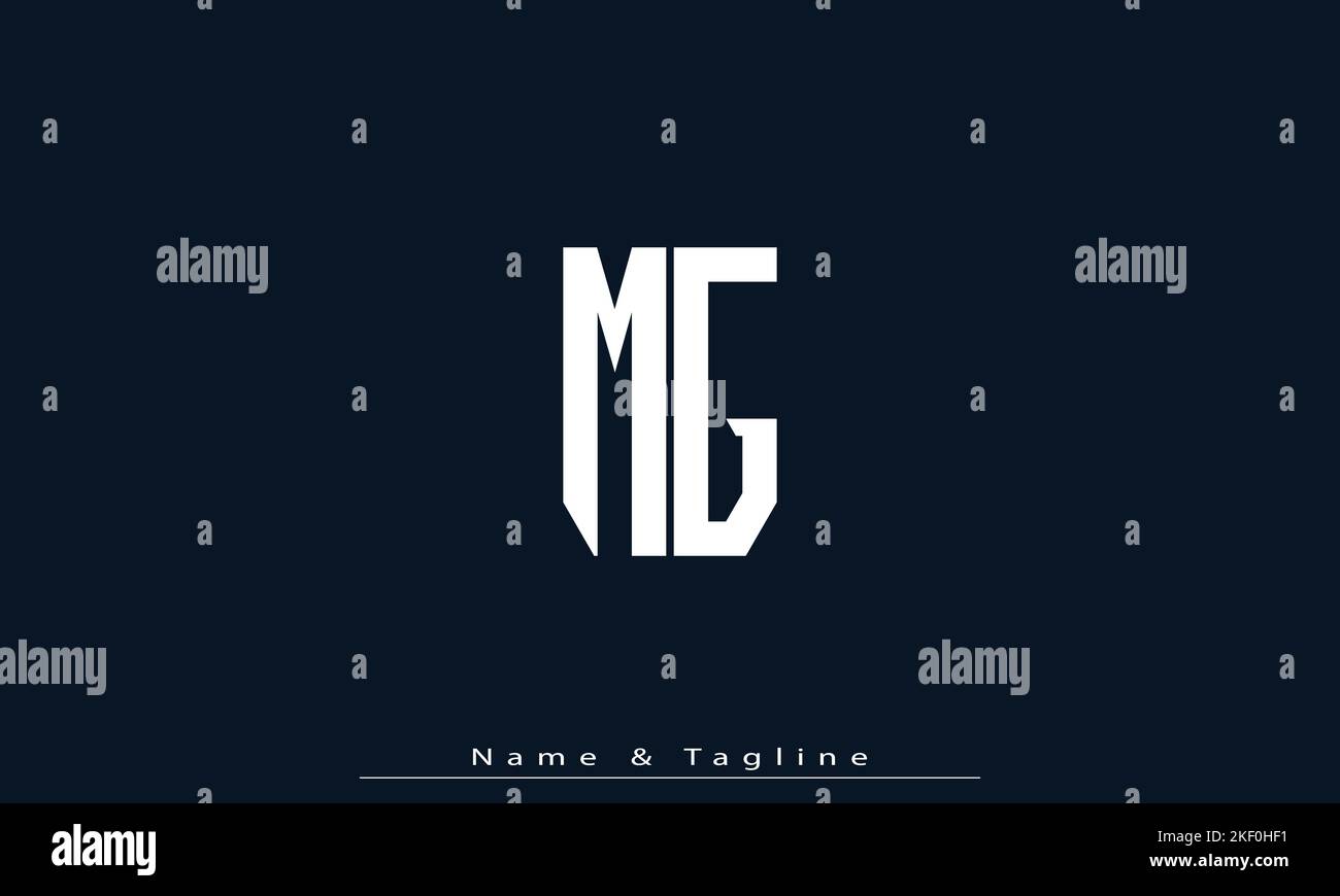 Alphabet letters Initials Monogram logo ZG , GZ Stock Vector Image ...