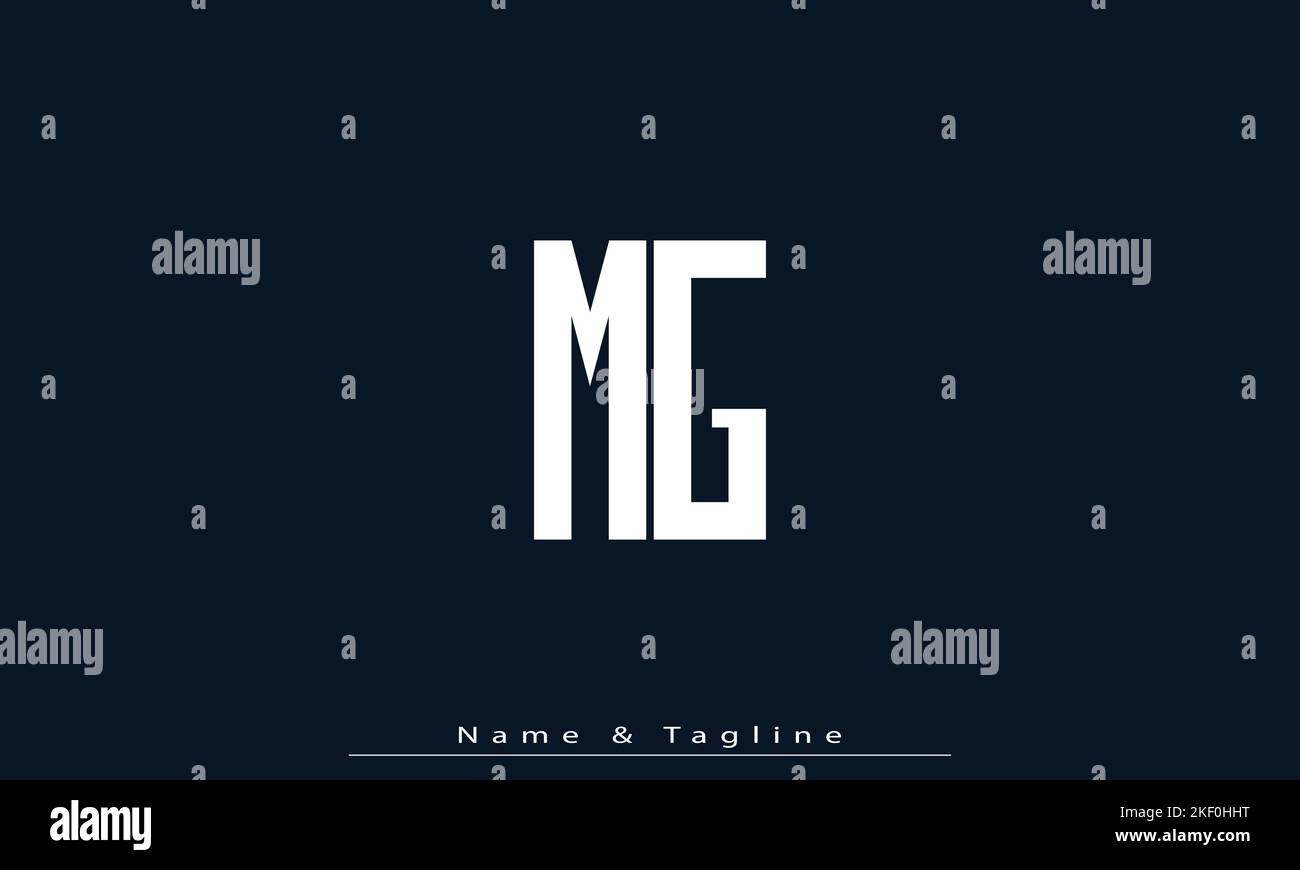 Alphabet letters Initials Monogram logo ZG , GZ Stock Vector Image ...