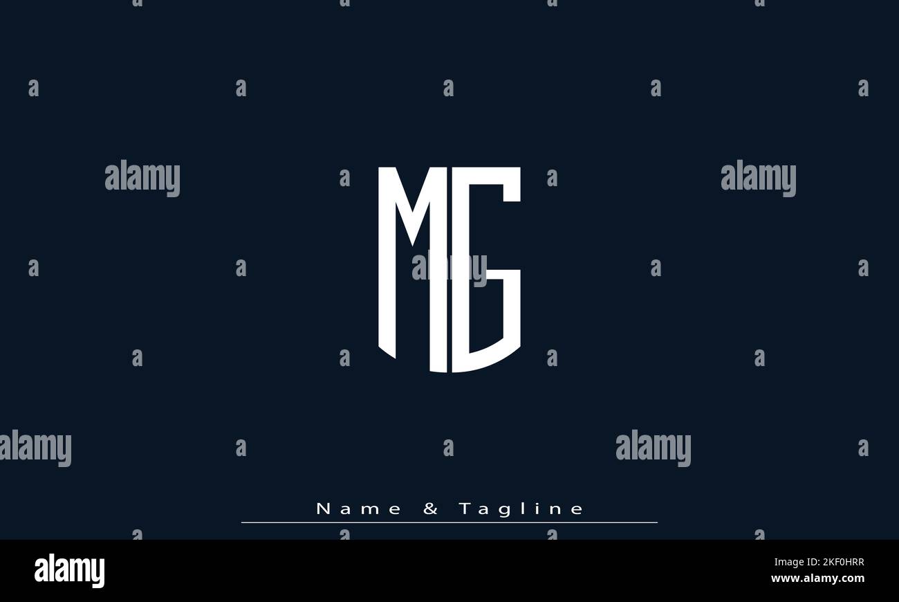 Alphabet letters Initials Monogram logo ZG , GZ Stock Vector Image ...