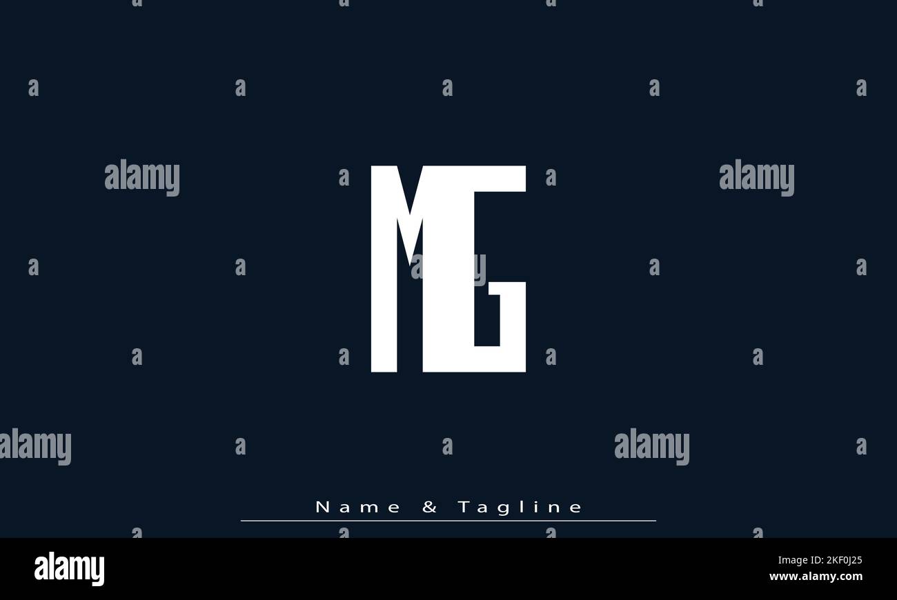 Alphabet letters Initials Monogram logo ZG , GZ Stock Vector Image ...
