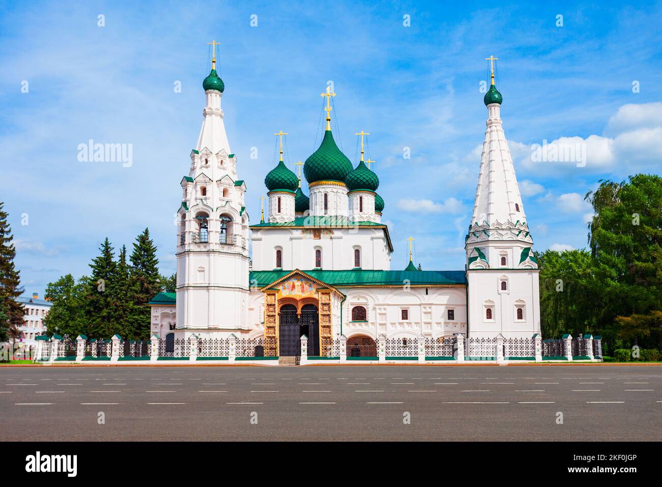 The Church of Ilya or Elijah the Prophet at Sovetskaya square in the ...
