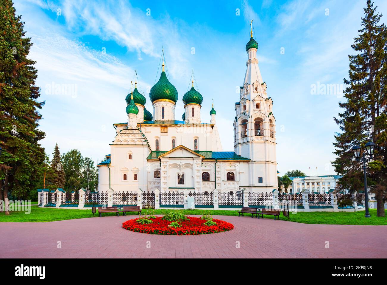The Church of Ilya or Elijah the Prophet at Sovetskaya square in the ...