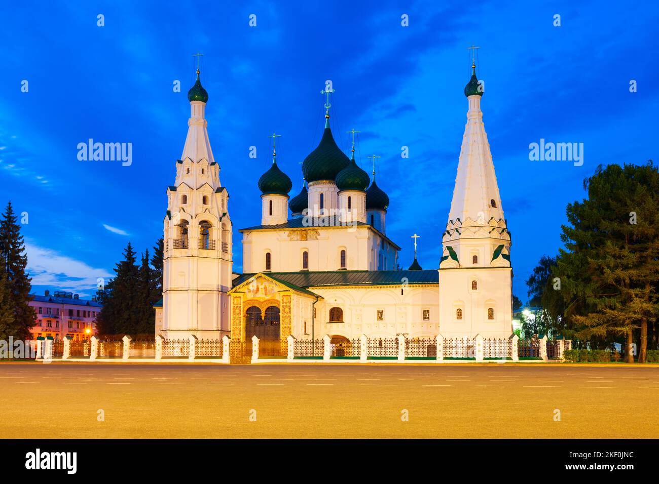 The Church of Ilya or Elijah the Prophet at Sovetskaya square in the ...