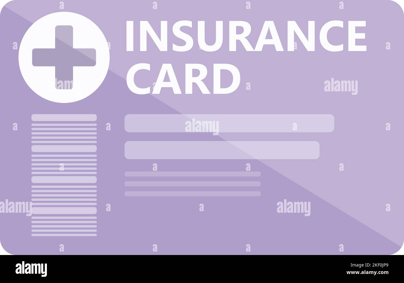 Document medical card icon cartoon vector. Health insurance. Patient ...