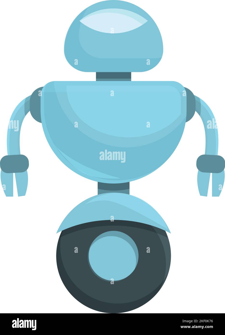 Robot wheel icon cartoon vector. Kid tech. Engineer science Stock ...