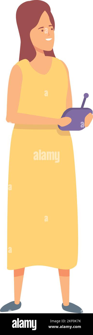 Tech teacher icon cartoon vector. Robot education. Engineer science ...