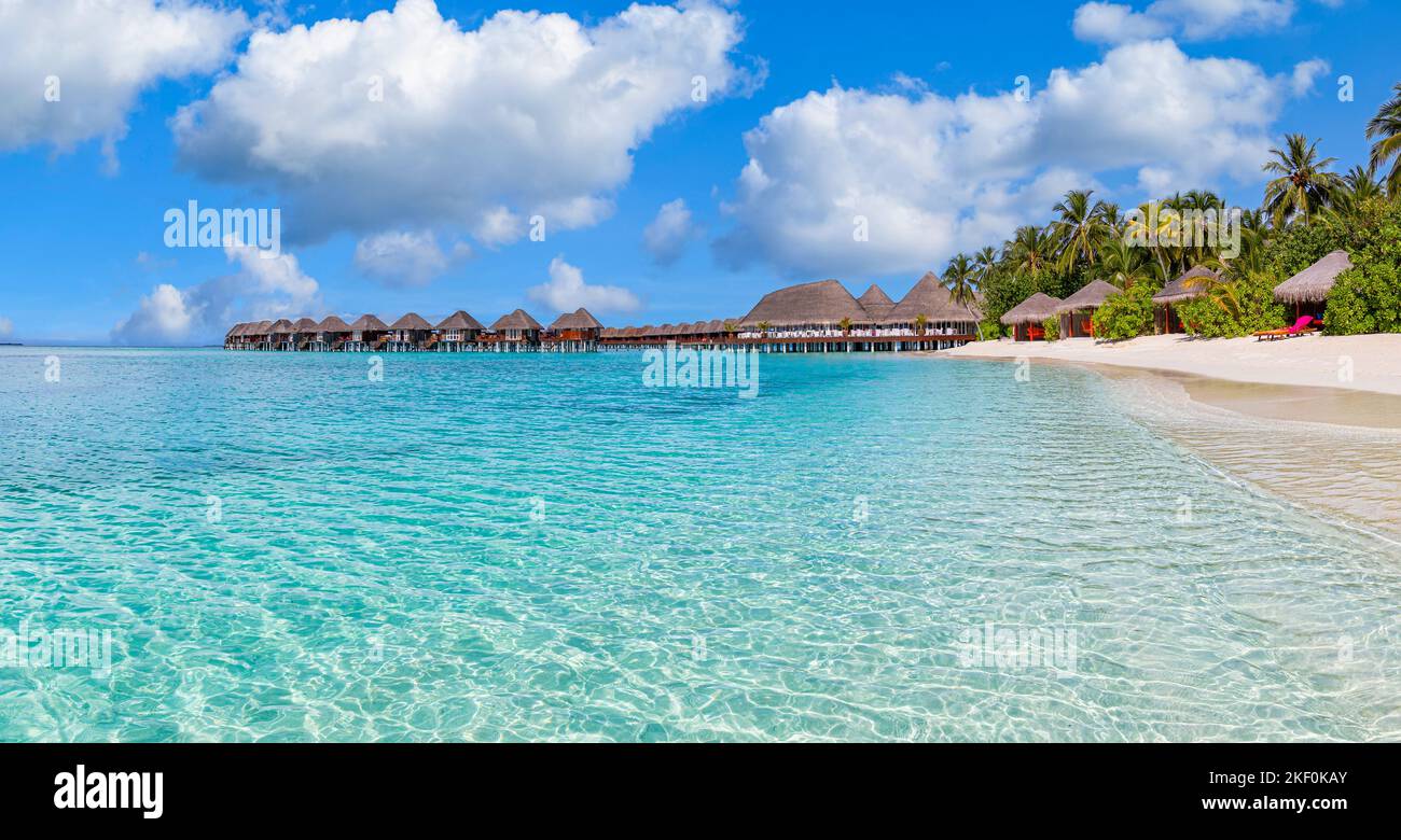 Amazing maldives island panorama hi-res stock photography and images ...