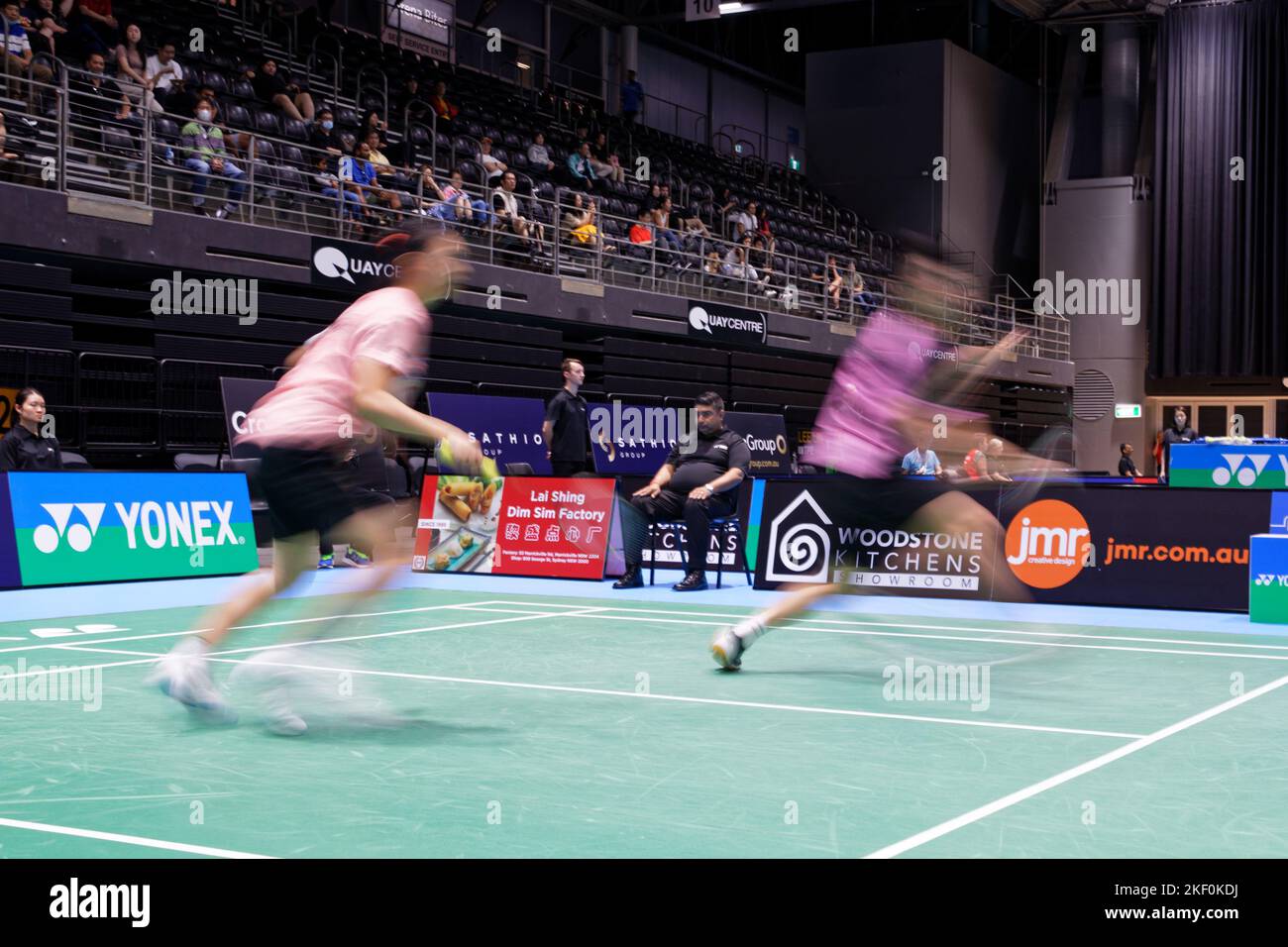 SYDNEY, AUSTRALIA - NOVEMBER 15: Long exposure photography Po-Hsuan ...